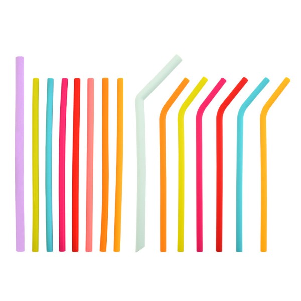 Quality Bulk Food Grade Silicone Straws | Reusable BPA-Free Drinking Straws Wholesale for sale