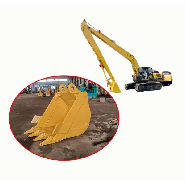 Quality Q355B Five Teeth Hitachi Digger Buckets For EX200 EX210 EX220 for long reach arm for excavator PC 320 for sale