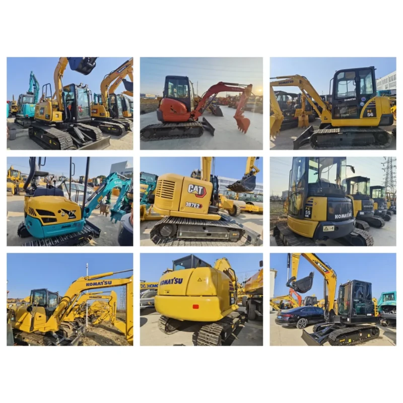 Low-Hour Used Mini Crawler Second Hand Komastua PC30 3 Ton Backhoe Digger