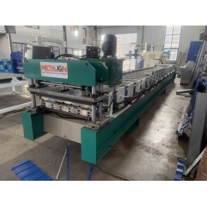 Quality Factory with High Quality Roof Sheet Trapezoid Panel Ibr Roll Forming Machine for sale