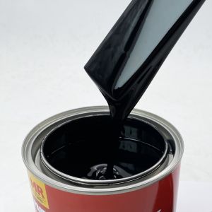 Quality M201 2K Extra Black Automotive Mixing Paint Deep Black High Coverage Solvent for sale