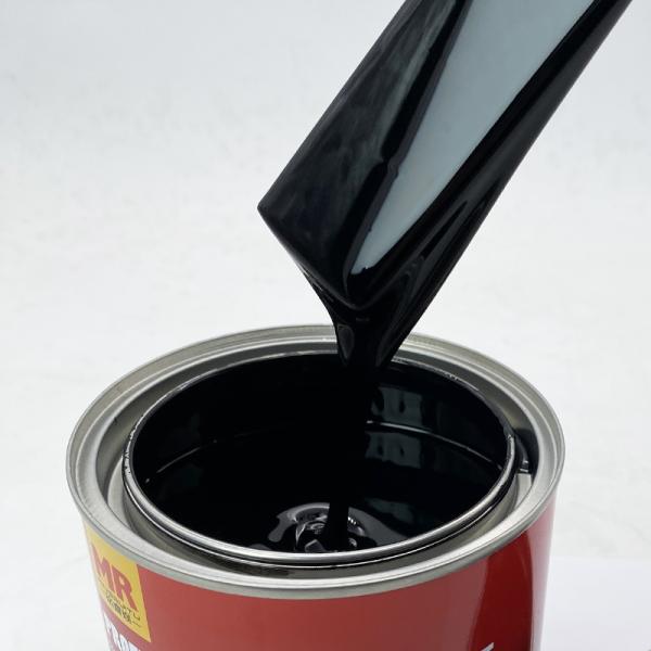 Quality M201 2K Extra Black Automotive Mixing Paint Deep Black High Coverage Solvent for sale