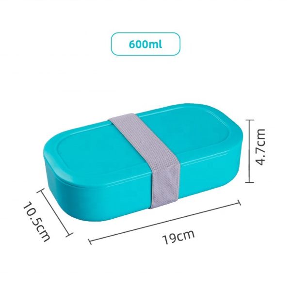 Quality Go Outside 1-Layer Custom Logo Band Bento Box for Soup Fridge Microwave Safe BPA for sale