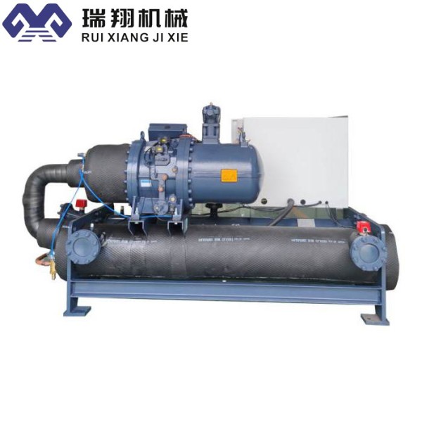 Quality 85Hp R407C Industrial Chiller Machine Water Screw Chiller With Plate Evaporator for sale