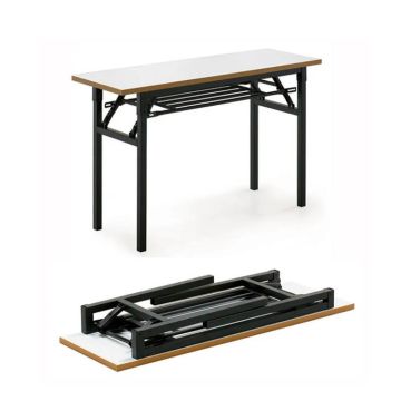 Quality Rectangular Foldable Training Table Melamine For Meeting Room Conference for sale
