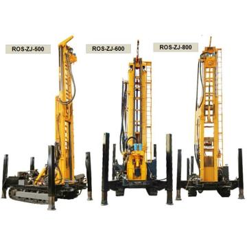 Quality Multifunctional Rotary Water Well Drilling Rig Machine With Crawler Pneumatic for sale