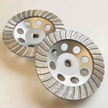 Quality 125mm M14 Ridgid SinteredConcrete Grinding Wheel For Rough Surfaces for sale