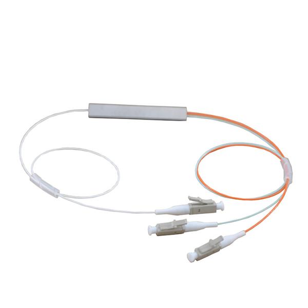 Quality OM2 1x2 Cable Fiber Optic PLC Splitter FTTH Ferrule Section for sale