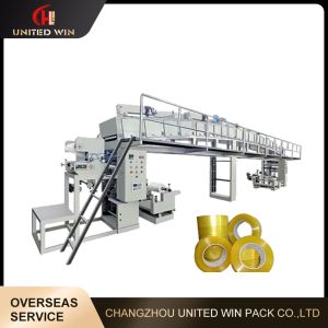 Quality Automatic Adhesive BOPP Tape Coating Machine Mechanical Speed 5-180mpm for sale