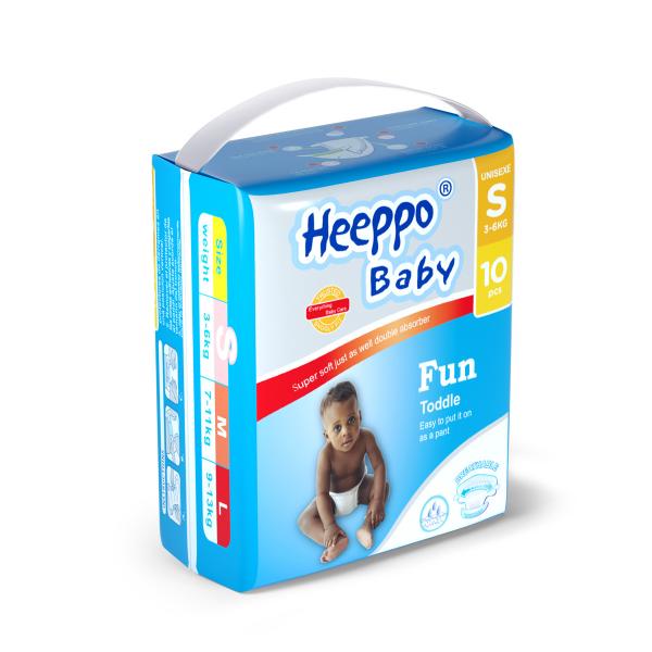 Quality OEM Soft Disposable Baby Nappy Nonwoven Children Ultra Thin Diaper for sale