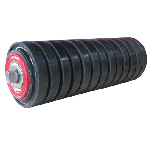 Quality Ovean Hot Galvanized Corrosion Resistant Conveyor Impact Roller for sale