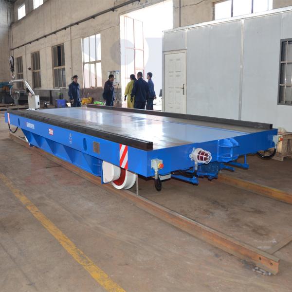 Quality 35 Tons Motorized Transfer Trolley Electric Stepless Speed Cable Reel Powered for sale
