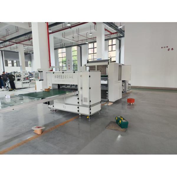 Quality Non Partitioned Filter Paper Pleating Machine Pleated Paper Production Line 220V for sale