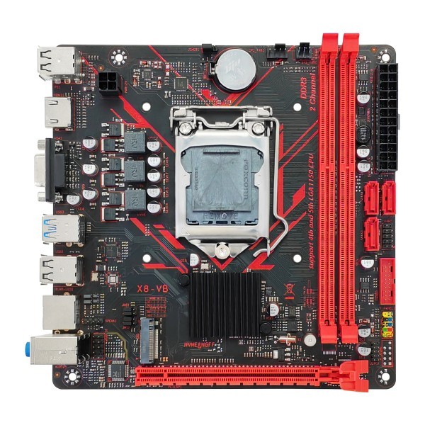 Quality cheap computer motherboard wholesale DDR3 INTEL LGA1150 Motherboard H81 X8-VB-V2.0 4th GEN CPU Supported for sale