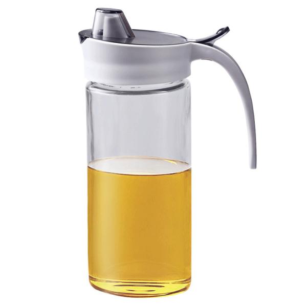Quality Pot Seasoning Bottle Soy Olive Oil And Vinegar Glass Dispenser for sale