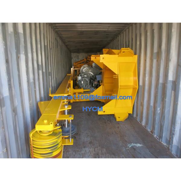 Quality 8 Tones Load Derrick Crane Fixed On Top Roof 18mts Jib Max 120 M Working Height for sale