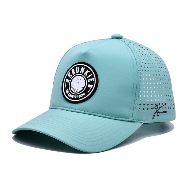 Quality Flat Brim Embroidered Baseball Caps With 100% Polyester Sweatband Custom Size for sale