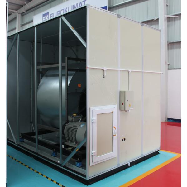 Quality 4 / 6 / 8 Row Double Skin Return Air Handling Units For Schools / Hospitals for sale