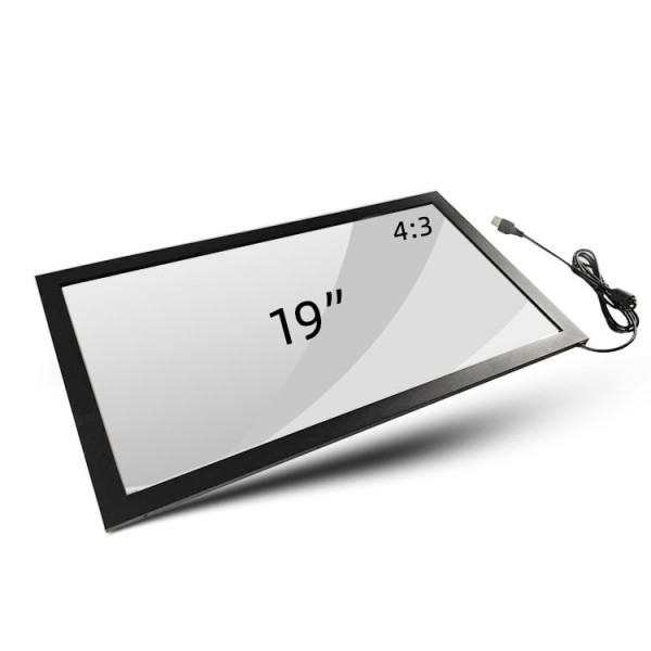Quality Multi Points DIY IR Touch Frame Overlay Kit 19 inch Aluminum Material for sale