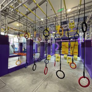 Quality Ninja Athletics Indoor Playground with Ball Pit and Play Zone for sale
