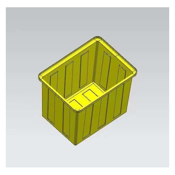 Quality One hundred ninety liters of square box mold for making plastic products for sale