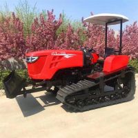 Quality Diesel Engine 120 Horsepower Small 4 Wheel Drive Garden Tractor With Rotary for sale
