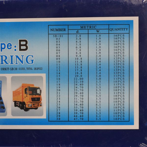 Quality High Temperature Resistant O-Ring Box Service Kit Set for NBR Hydraulic Cylinder for sale