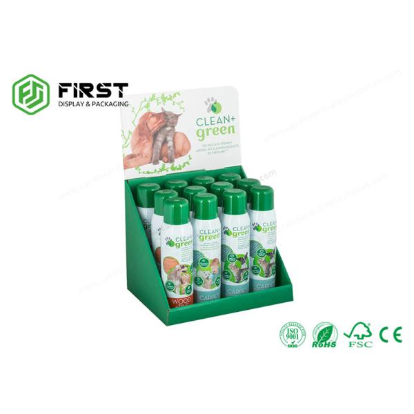 Quality Flat Packed Corrugated Display Custom Printed Paper Cardboard Counter Display for sale