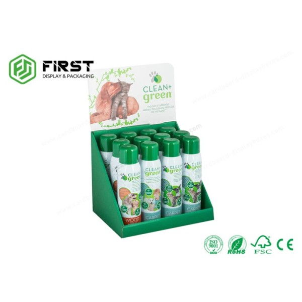 Quality Flat Packed Corrugated Display Custom Printed Paper Cardboard Counter Display Boxes for sale