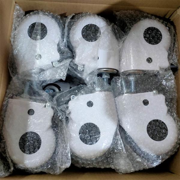 Quality 125mm Medical Bed Casters Stem Locking Anti - Winding Hospital for sale