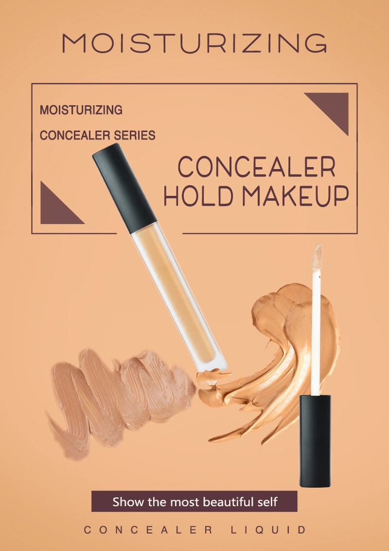 Wholesale Low MOQ Custom Private Label Face Makeup Oil Control Full Coverage Moisturizing Liquid Concealer