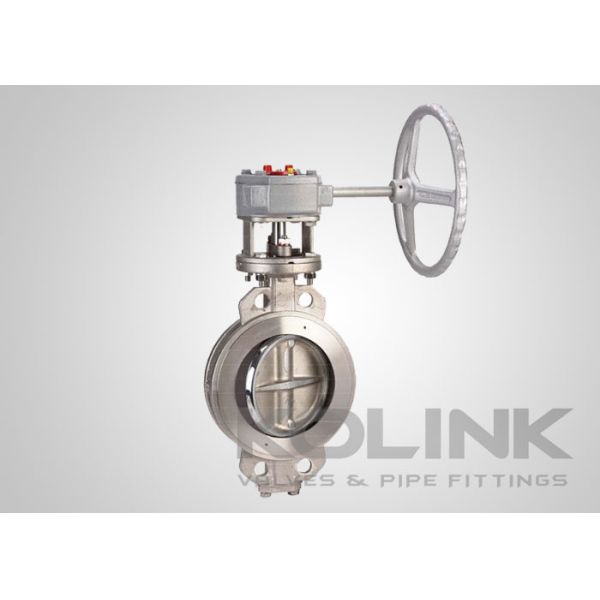 Quality U-Section Flanged Concentric Butterfly Valve DN50-DN1200 for sale