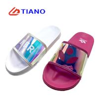Quality Comfortable Colorful Magic Mirror EVA Beach Slipper for sale