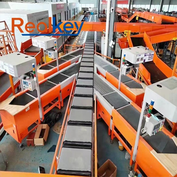 Quality Realkey Cross Belt Sorter Modular Scalable and Labor-Saving for sale