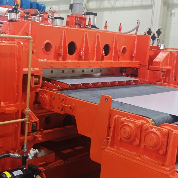 Quality High Speed Flying Shear Cut to Length Machine Ideal for 0.25-2.3 mm Material for sale