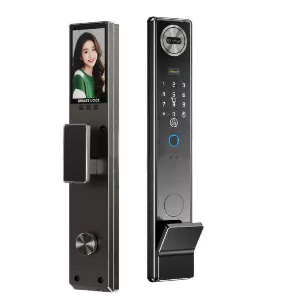 Quality Waterproof Smart Lock Real Time Video 3d Face Recognition Smart Fingerprint Lock for sale