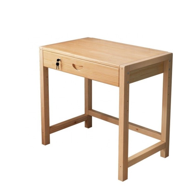 Quality Modern Customized Color Solid Wood Home Office Furniture Table for Small Bedroom Study Desk for sale