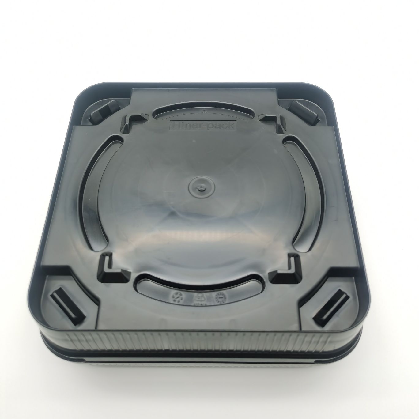 25" Semiconductor Wafer Packaging Cassette Conductive Black PP 300mm ...