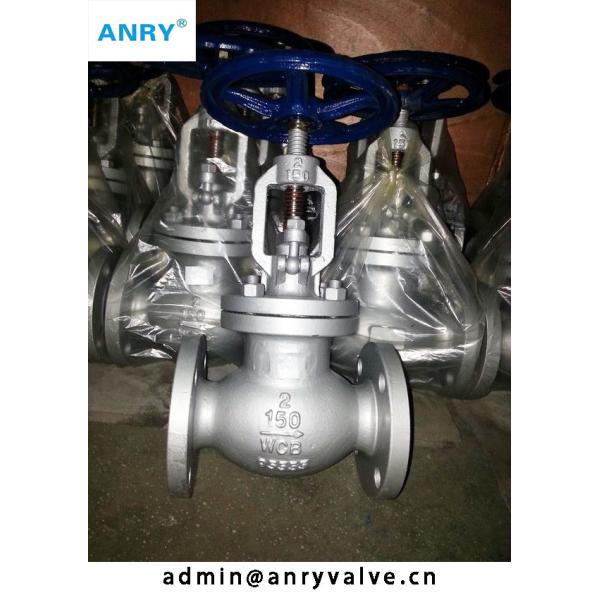 Quality RF CS Globe Valve WCB BS 1873 Straight Pattern 13%CR Globe Valve Flange Type for sale