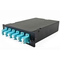 Quality Patch Panel LC Connector MPO MTP Cassettes With ODF Rack Mount for sale