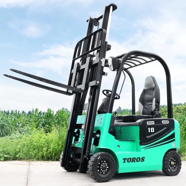 Quality Material Handling Motorized Forklift Battery Operated Reach Truck for sale