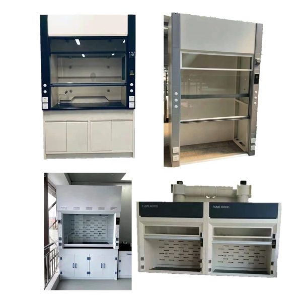 Quality Galvanized Steel Materials ISO14001 Certified Universal Exhaust PP Fume Hood Cabinet for sale