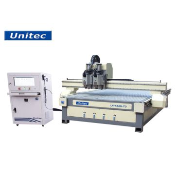 Quality Linear Guide 1325 Multi Head CNC Woodworking Machine for sale