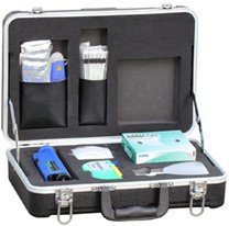 Quality Deluxe Fiber Connector Cleaning Kit With 200X Inspection Scope HR - 750A for sale