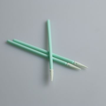 Quality 75mm Cleanroom Lint Free Preciosion Mini Pointy Foam Tip Swab for Slot Clean for sale