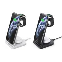 Quality Detachable 15W 3 In 1 QI Phone Charging Station Wireless for sale