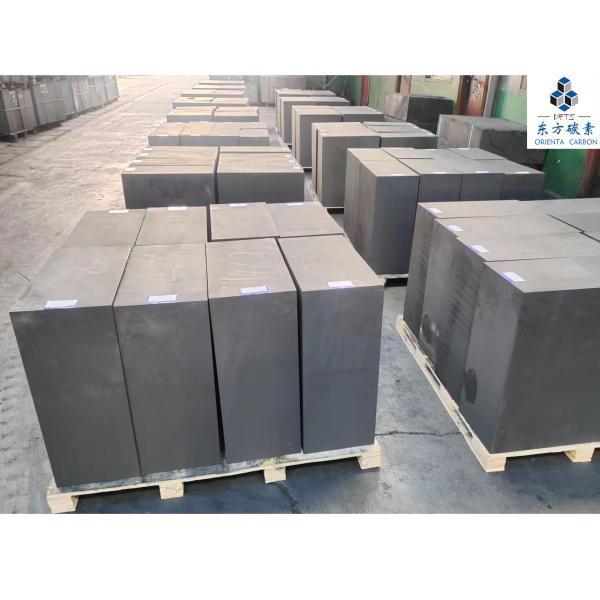 Quality Dark Grey Smooth Lithium Battery Graphite Block 1.80 G/Cm3 12µm Grain Size for sale