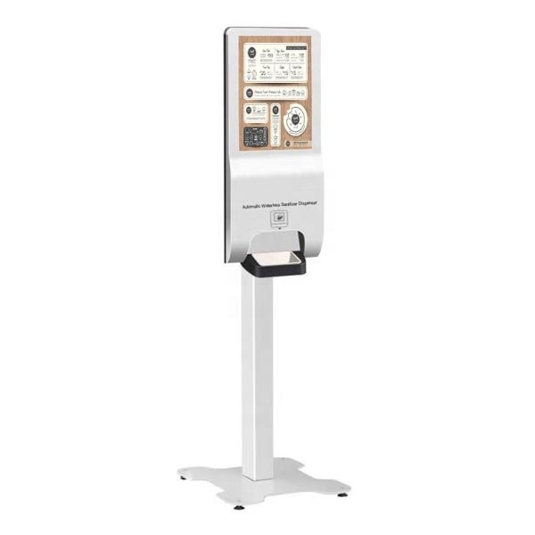Quality Video Standing Hand Sanitizer Dispenser Commercial Digital Signage Displays for sale