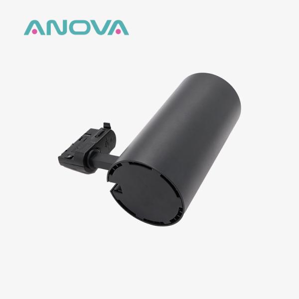 Quality Movable Black Single Spotlight 220V 35W Adjustable Led Track Lighting for sale