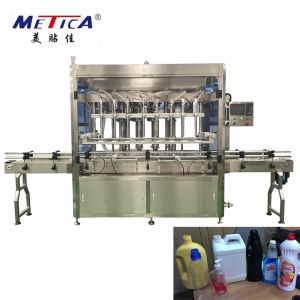 china 2000bph-3000bph Laundry Detergent Filling Machine , 3kw Bleach filling machine